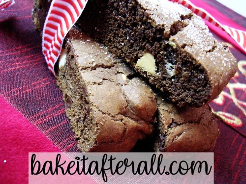 Triple Chocolate Biscotti {Nut Free} - You're Gonna Bake It After All
