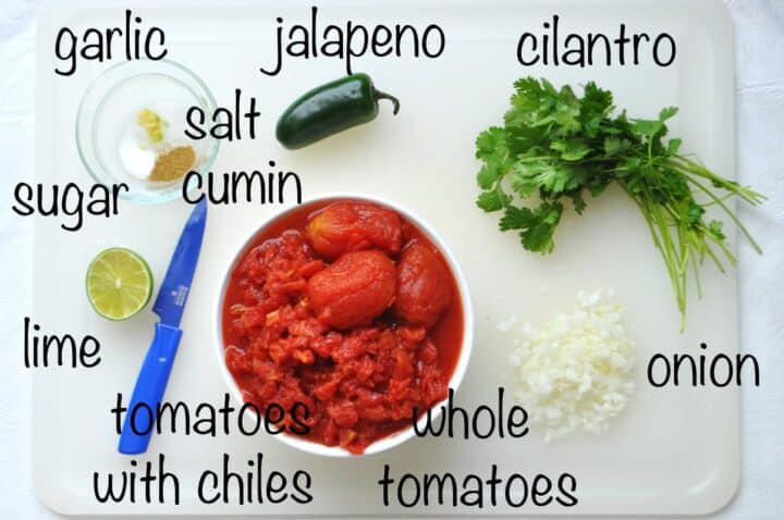 Restaurant Style Salsa - You're Gonna Bake It After All