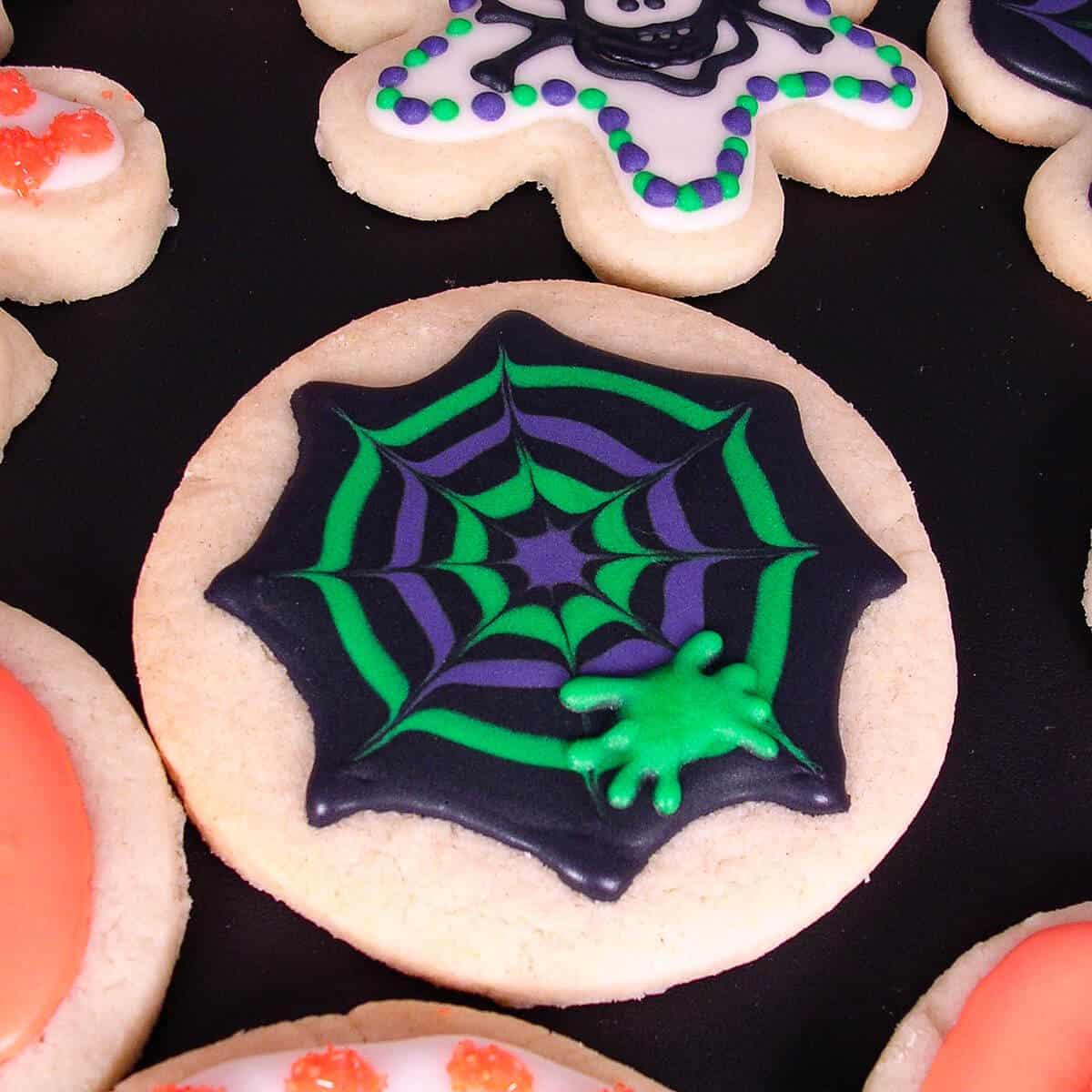 Halloween Sugar Cookies with Royal Icing - You're Gonna Bake It After All