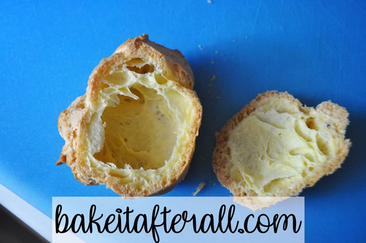 Easy Homemade Cream Puffs | You're Gonna Bake It After All