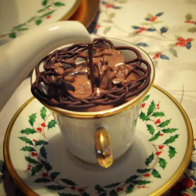 Fancy Hot Chocolate - You're Gonna Bake It After All