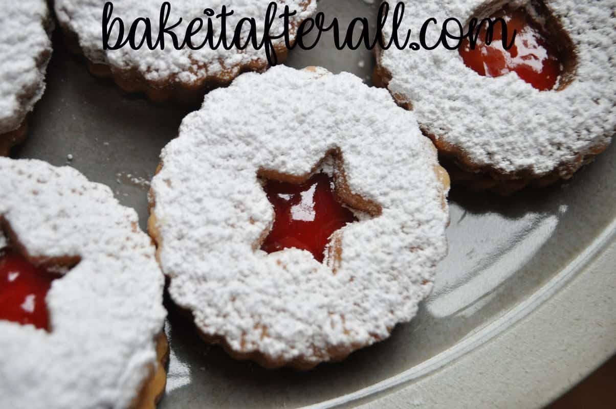 Nut Free Linzer Cookies - You're Gonna Bake It After All
