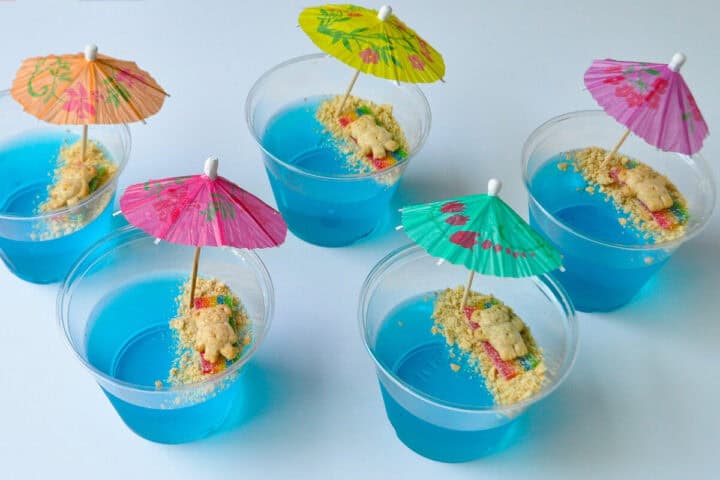 Beach Bear Jello Cups - You're Gonna Bake It After All
