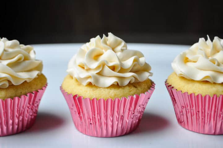 Pencil and Ruler Wafer Cookie Cupcakes - You're Gonna Bake It After All