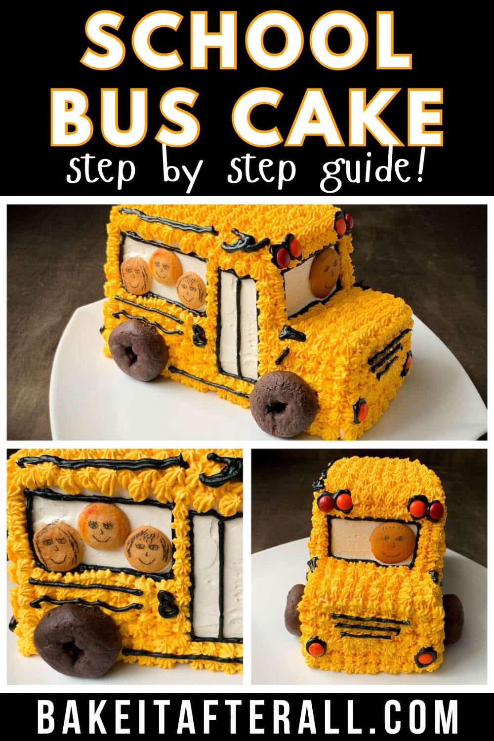 School Bus Cake - You're Gonna Bake It After All