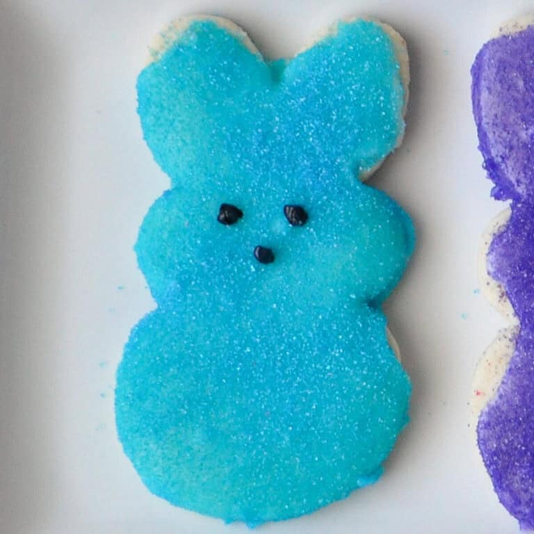 Easy Easter Bunny Peep Cookies - You're Gonna Bake It After All
