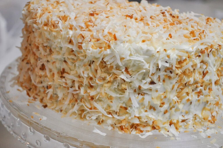 Toasted Coconut Layer Cake - You're Gonna Bake It After All