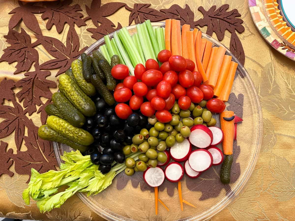 Turkey Relish Tray - You're Gonna Bake It After All