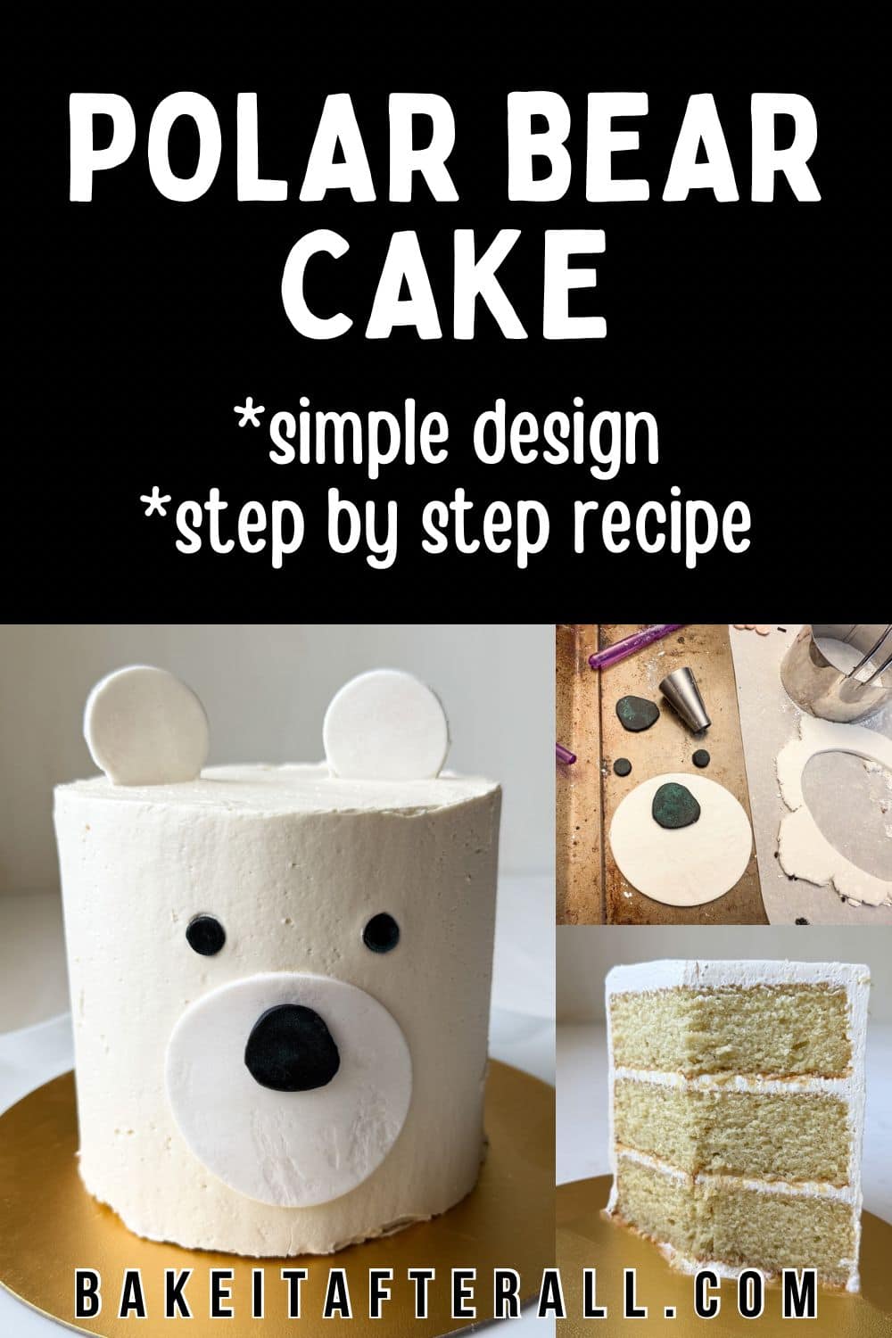 Polar Bear Cake - You're Gonna Bake It After All